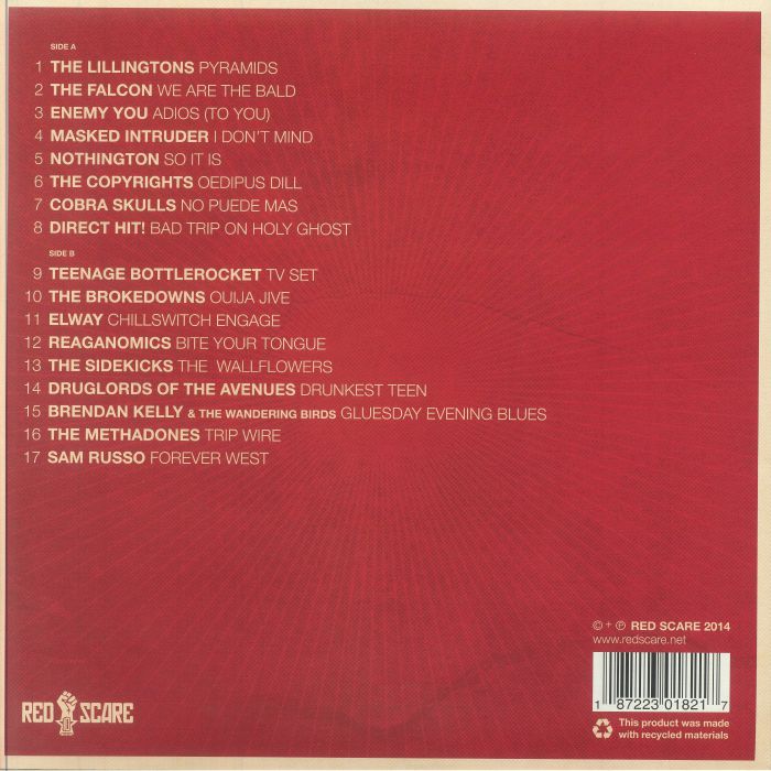 VARIOUS - Red Scare Industries: 10 Years Of Your Dumb Bullshit Vinyl at Juno Records.