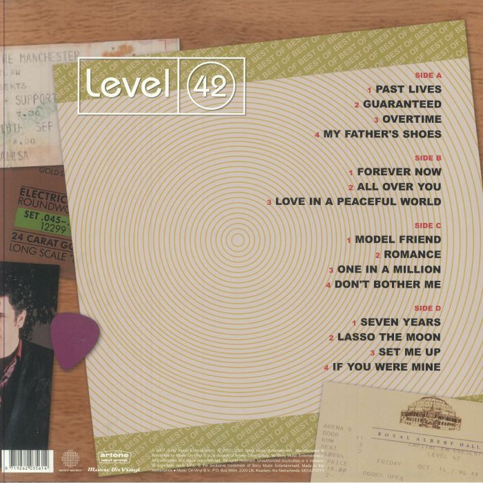 LEVEL 42 - Past Lives: The Best Of The RCA Years Vinyl at Juno Records.