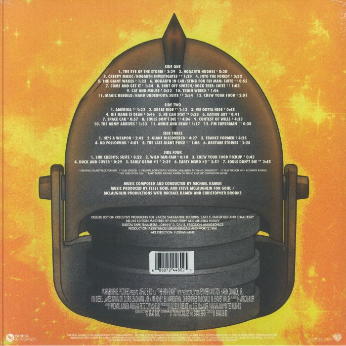Michael KAMEN - The Iron Giant (Soundtrack) Vinyl at Juno Records.