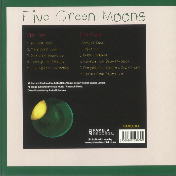FIVE GREEN MOONS - Moon 1 Vinyl at Juno Records.