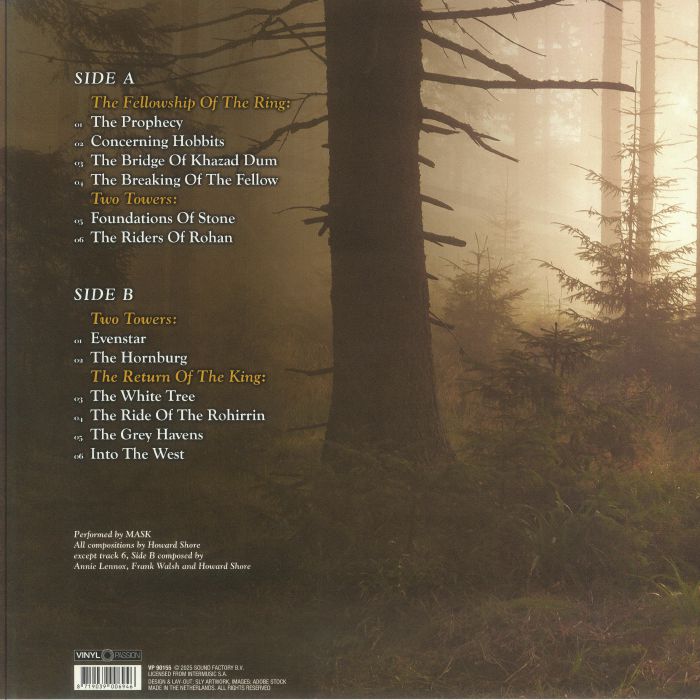 VARIOUS - Music From The Lord Of The Rings: Themes Vinyl at Juno Records.
