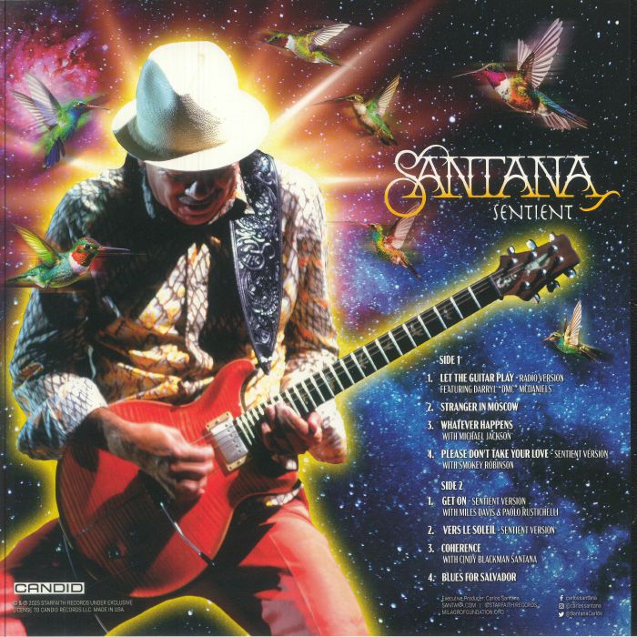 SANTANA - Sentient Vinyl at Juno Records.