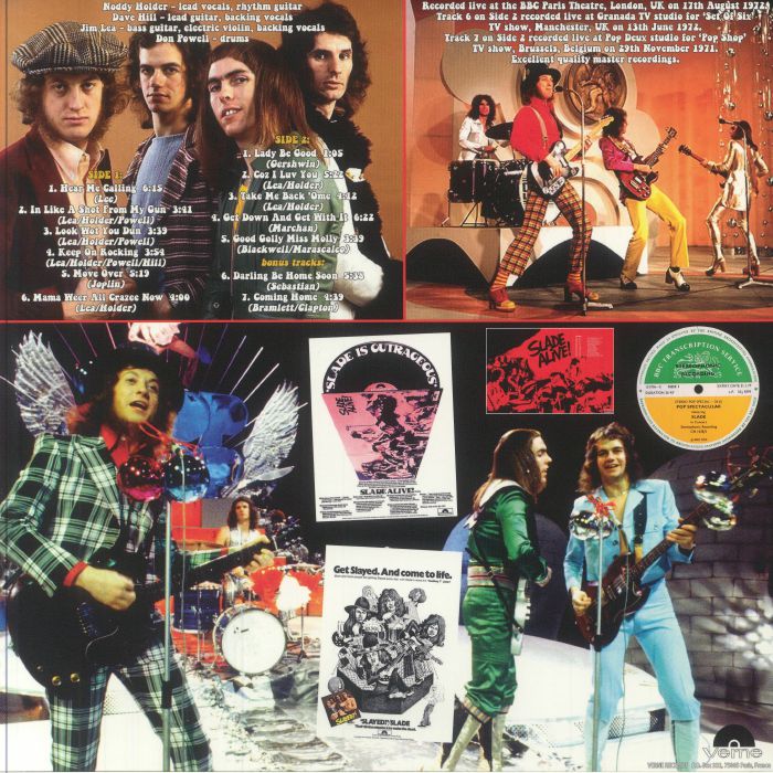 SLADE - Live At The BBC 1972 Vinyl at Juno Records.