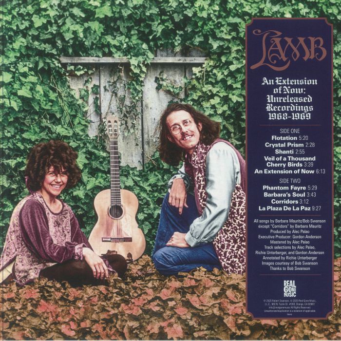 LAMB - An Extension Of Now: Unreleased Recordings 1968-1969 Vinyl at ...