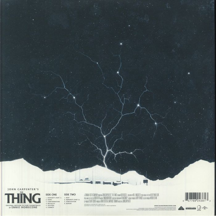 Ennio MORRICONE - The Thing (Soundtrack) (remastered) Vinyl at Juno ...