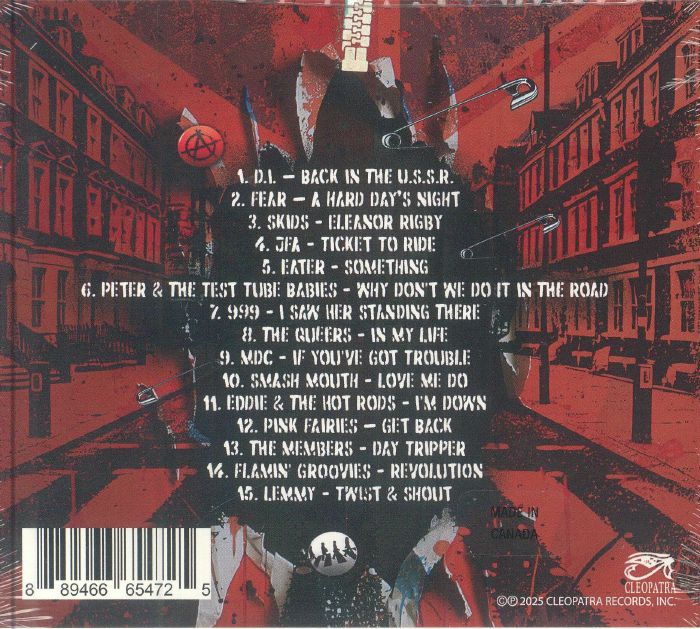 VARIOUS - Anarchy On Abbey Road: A Punk Tribute To The Beatles CD at ...