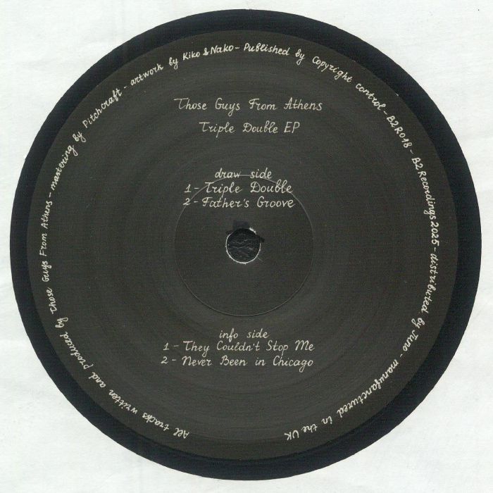 THOSE GUYS FROM ATHENS - Triple Double EP Vinyl at Juno Records.