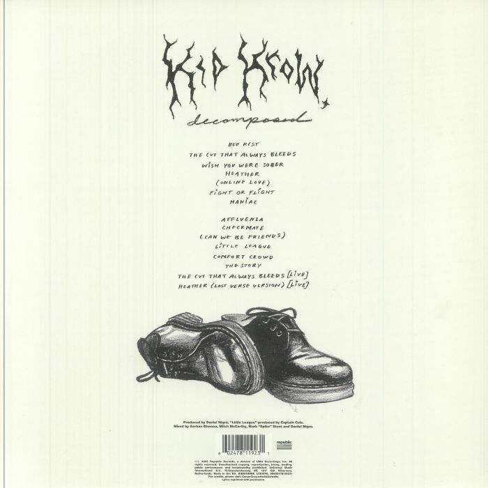 Conan GRAY - Kid Krow: Decomposed (5th Anniversary Edition) Vinyl at ...