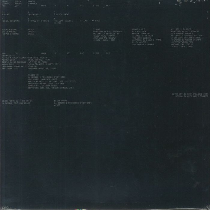 LIPPARD ARKBRO LINDWALL - How Do I Know If My Cat Likes Me Vinyl at ...
