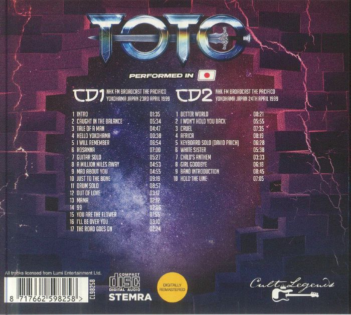 TOTO - Performed In Japan CD at Juno Records.
