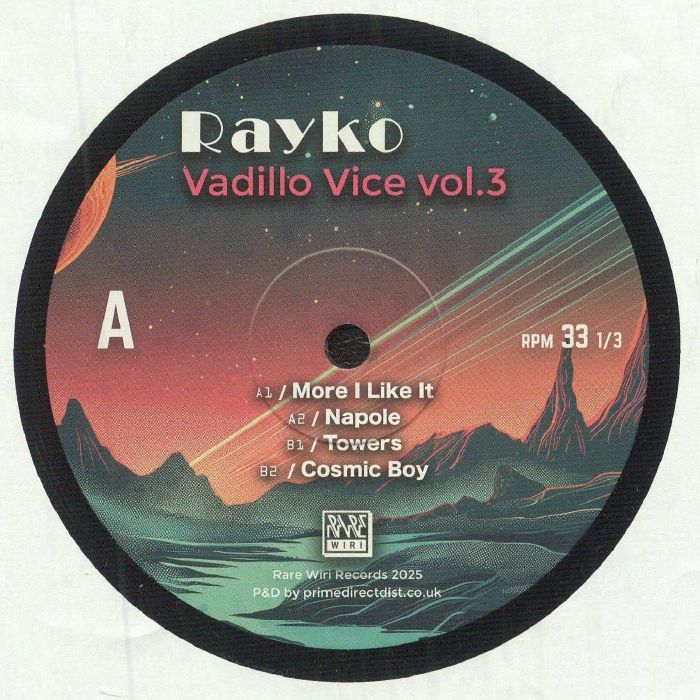 RAYKO - Vadillo Vice Vol 3 Vinyl at Juno Records.