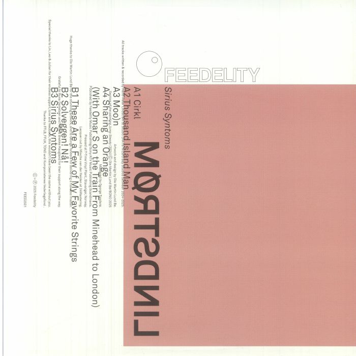 LINDSTROM - Sirius Syntoms Vinyl at Juno Records.