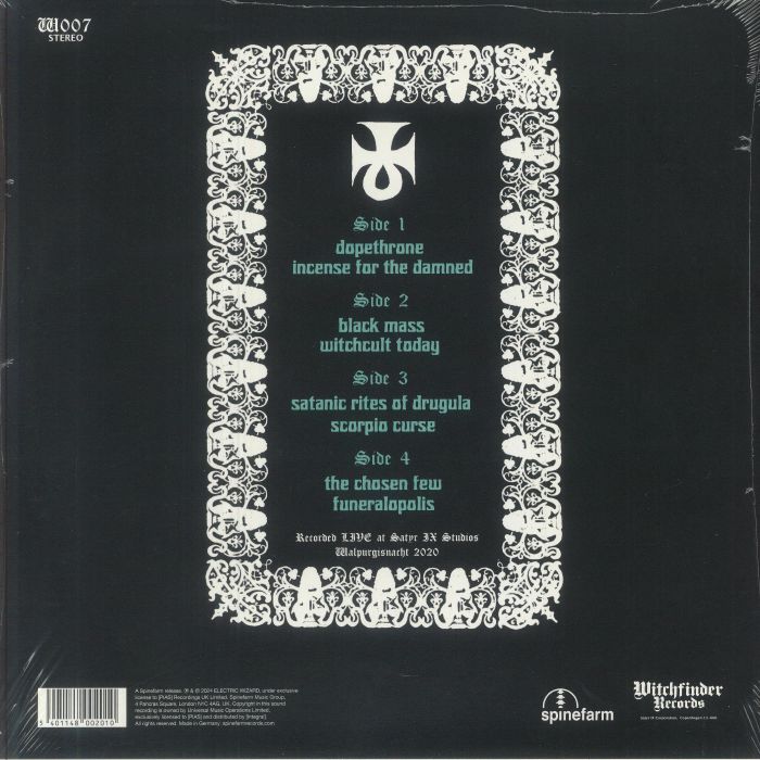 ELECTRIC WIZARD - Black Magic Rituals & Perversions Vol 1 Vinyl at Juno ...