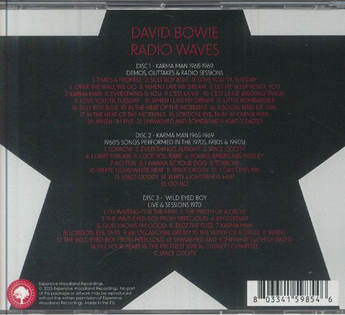 David BOWIE - Radio Waves CD at Juno Records.