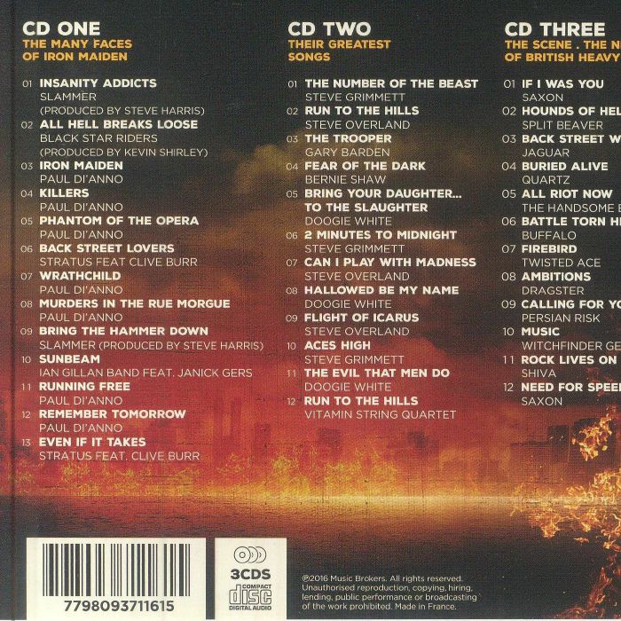 IRON MAIDEN/VARIOUS - The Many Faces Of Iron Maiden CD at Juno Records.