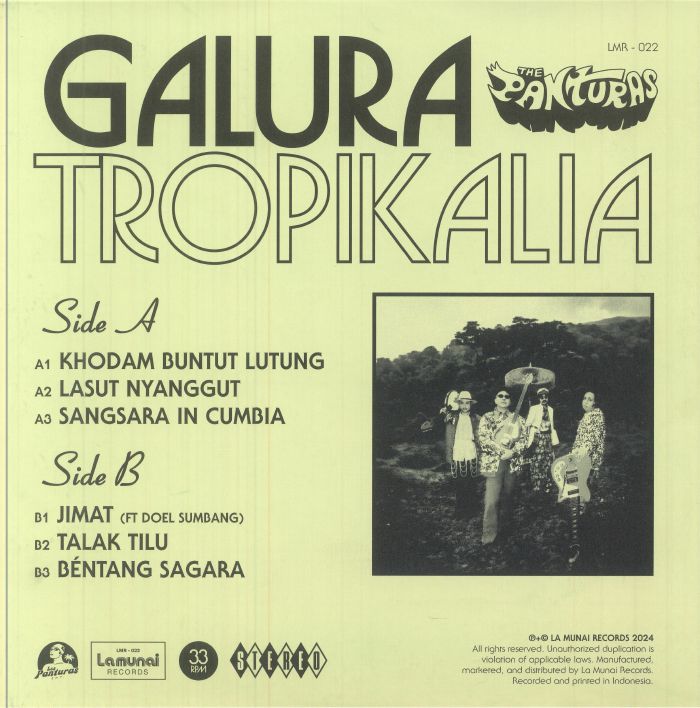The PANTURAS - Galura Tropikalia Vinyl at Juno Records.