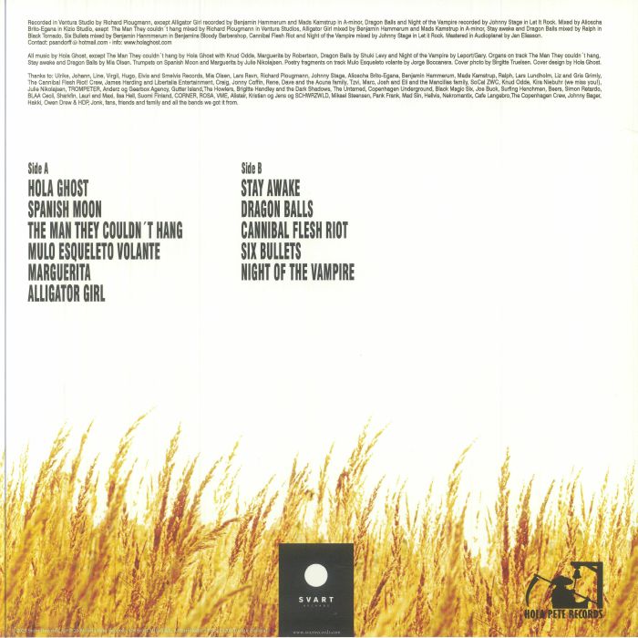 HOLA GHOST - The Man They Couldn't Hang Vinyl at Juno Records.