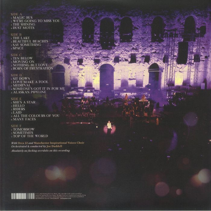 JAMES - Live At The Acropolis Vinyl at Juno Records.