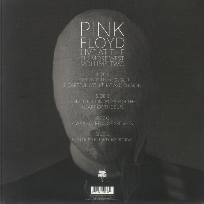 PINK FLOYD - Fillmore West 1970 Vol 2 Vinyl at Juno Records.