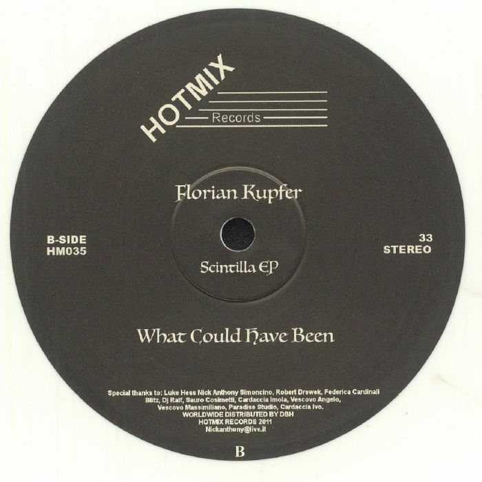 Florian KUPFER - Scintilla EP Vinyl at Juno Records.
