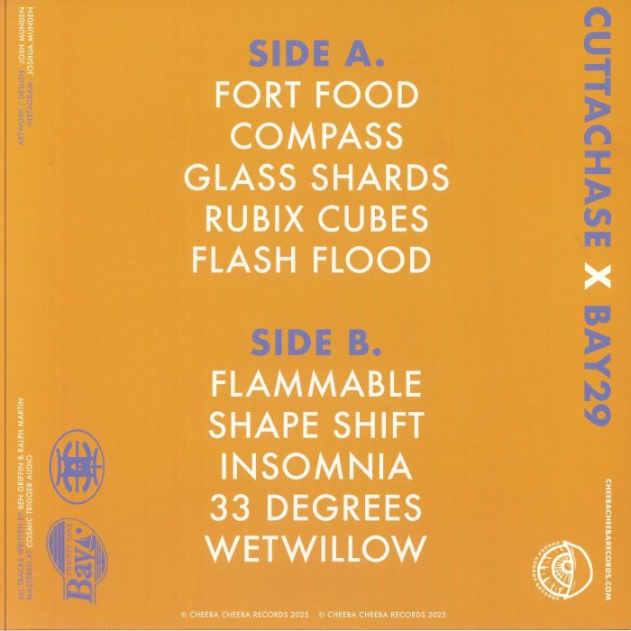 CUTTA CHASE/BAY 29 - Insomnia Vinyl at Juno Records.