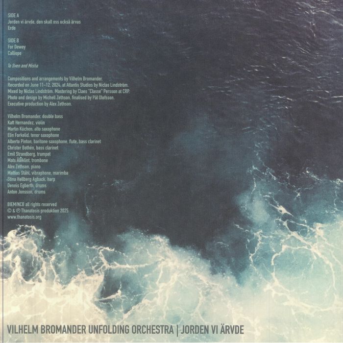 Vilhelm BROMANDER - Jorden VI Arvde Vinyl at Juno Records.