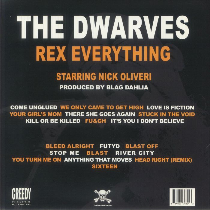 DWARVES - Rex Everything (reissue) Vinyl at Juno Records.