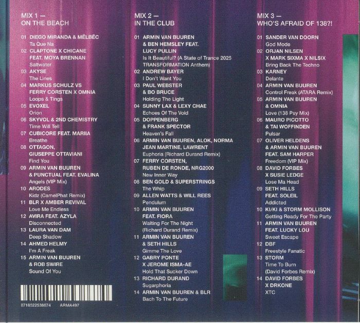 Armin VAN BUUREN/VARIOUS - A State Of Trance 2025 CD at Juno Records.