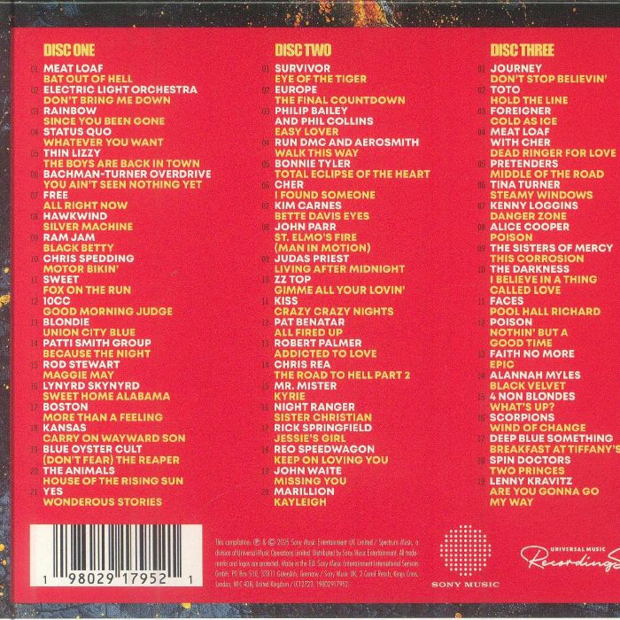 VARIOUS - Rock Classics: The Collection CD at Juno Records.