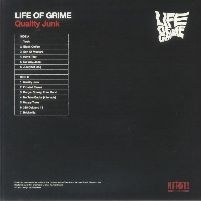 LIFE OF GRIME - Quality Junk Vinyl at Juno Records.