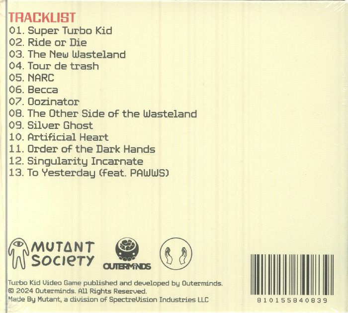 LE MATOS - Turbo Kid (Soundtrack) CD at Juno Records.