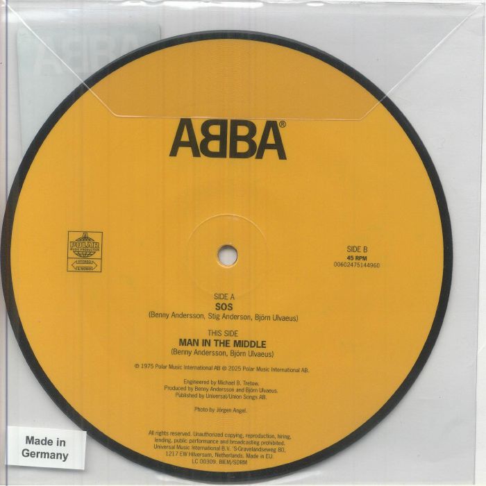 ABBA - SOS (reissue) Vinyl at Juno Records.