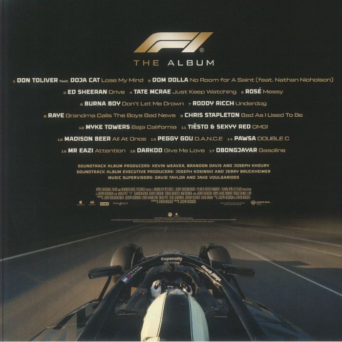 VARIOUS - F1 The Album (Soundtrack) Vinyl at Juno Records.