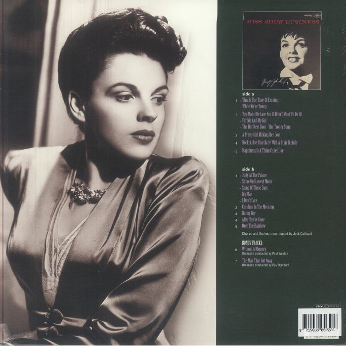 Judy GARLAND - Miss Show Business Vinyl at Juno Records.