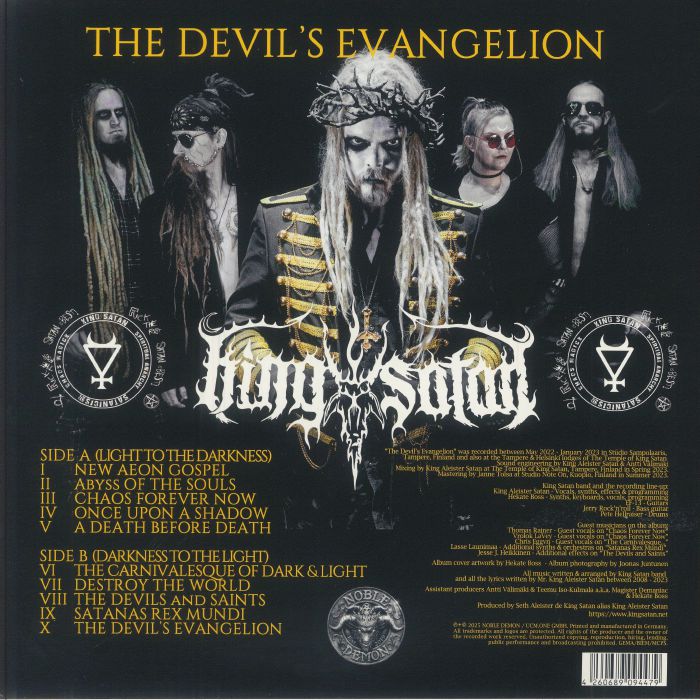 KING SATAN - The Devil's Evangelion Vinyl at Juno Records.