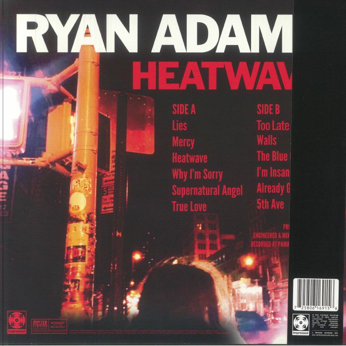 Ryan ADAMS - Heatwave (reissue) Vinyl at Juno Records.