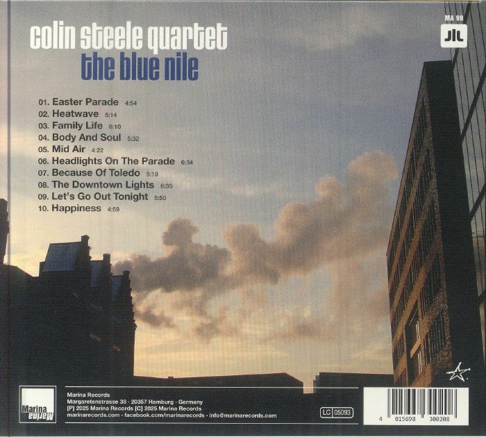 COLIN STEELE QUARTET - The Blue Nile: Jazz Interpretations Of The Blue ...