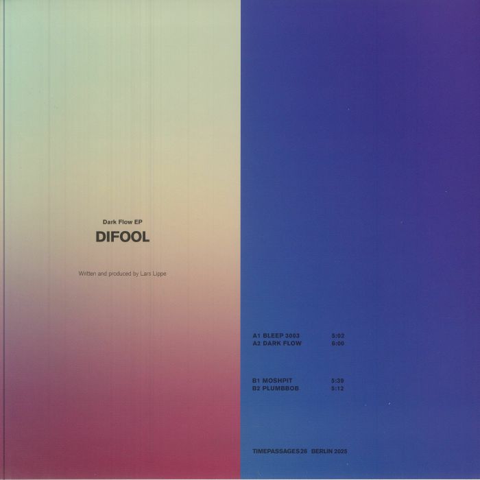 DIFOOL - Dark Flow EP Vinyl at Juno Records.