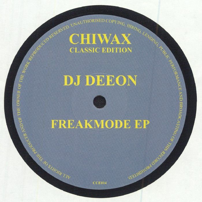 DJ DEEON - Freakmode EP (reissue) Vinyl at Juno Records.