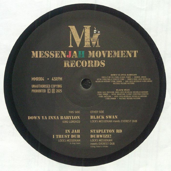 KING LORENZO/LOCKS MESSENJAH meets EVEREST DUB - Down Ya Inna Babylon ...