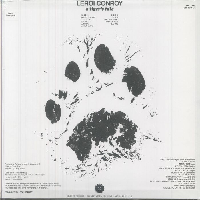 Leroi CONROY - A Tiger's Tale Vinyl at Juno Records.