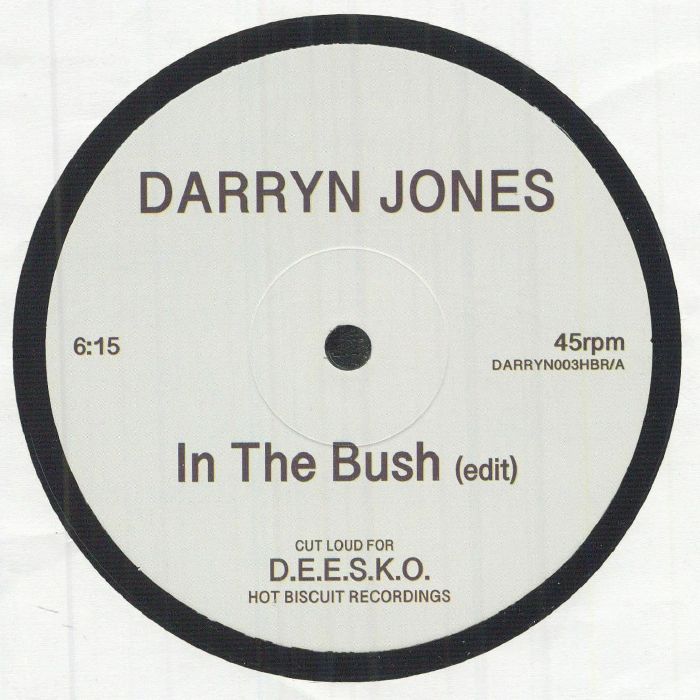 Darryn JONES - In The Bush Vinyl at Juno Records.