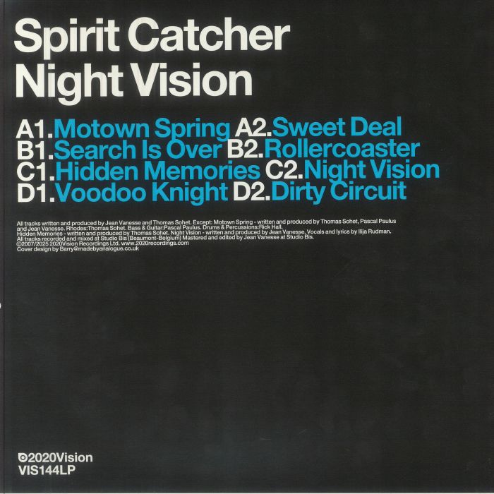 SPIRIT CATCHER - Night Vision (reissue) Vinyl at Juno Records.
