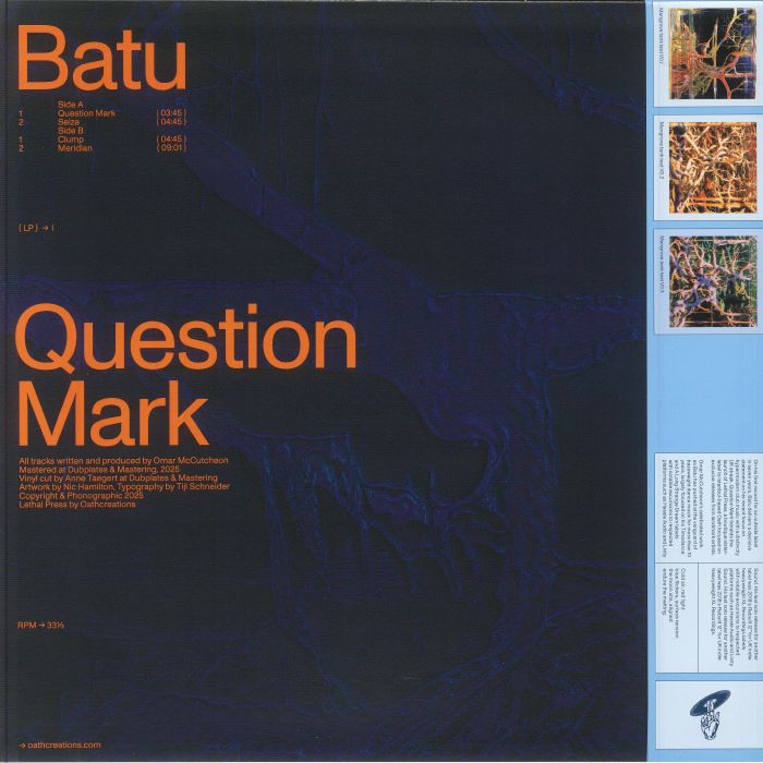 BATU - Question Mark Vinyl at Juno Records.
