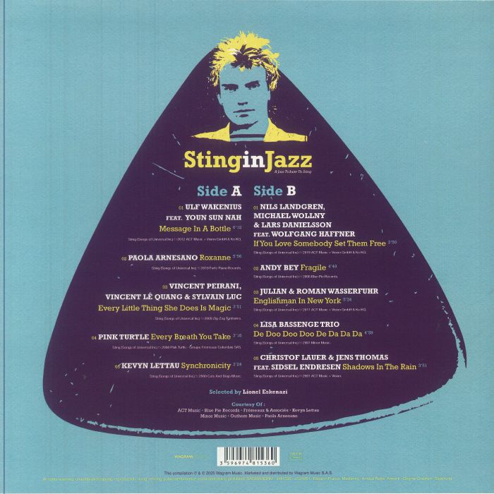 VARIOUS - Sting In Jazz: A Jazz Tribute To Sting Vinyl at Juno Records.