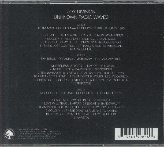 JOY DIVISION - Unknown Radio Waves CD at Juno Records.