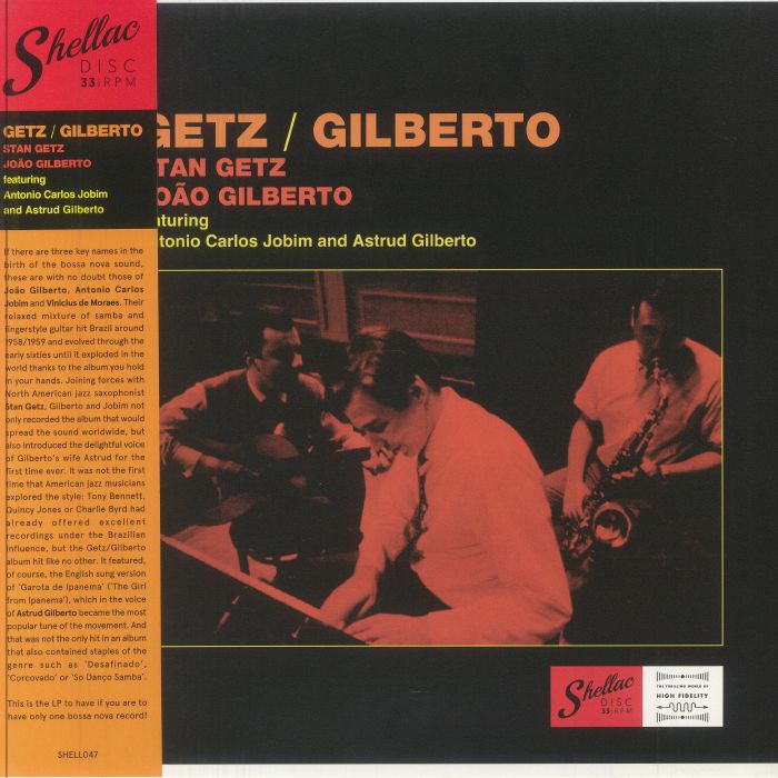 Stan GETZ/JOAO GILBERTO - Getz/Gilberto (reissue) Vinyl at Juno Records.