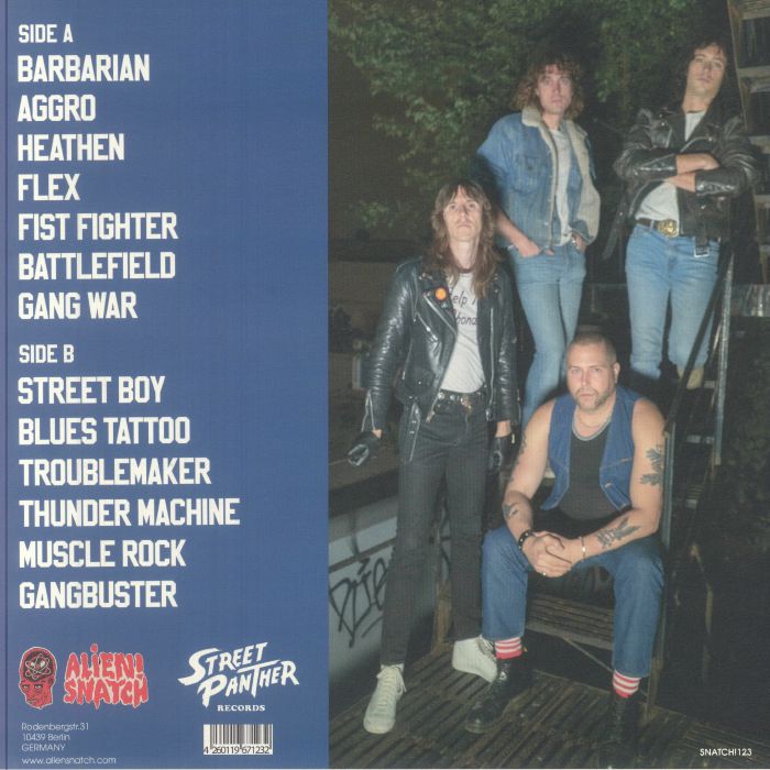STREET PANTHER - Muscle Rock Vinyl at Juno Records.