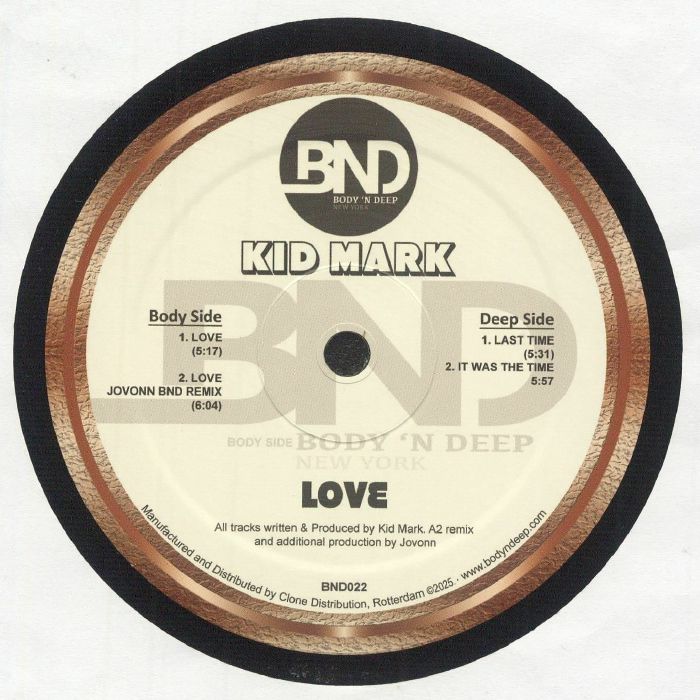 KID MARK - Love Vinyl at Juno Records.