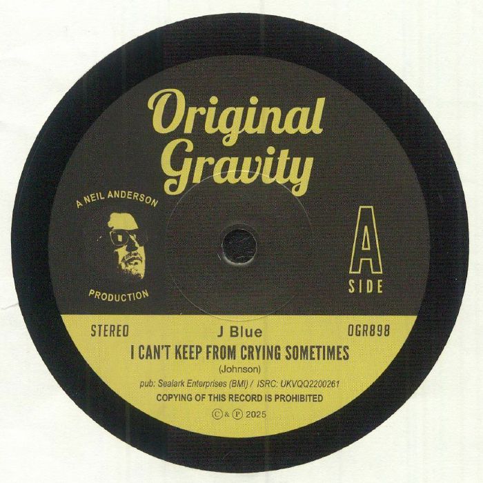J BLUE/ORIGINAL GRAVITY ALLSTARS - I Can't Keep Crying Sometimes Vinyl ...